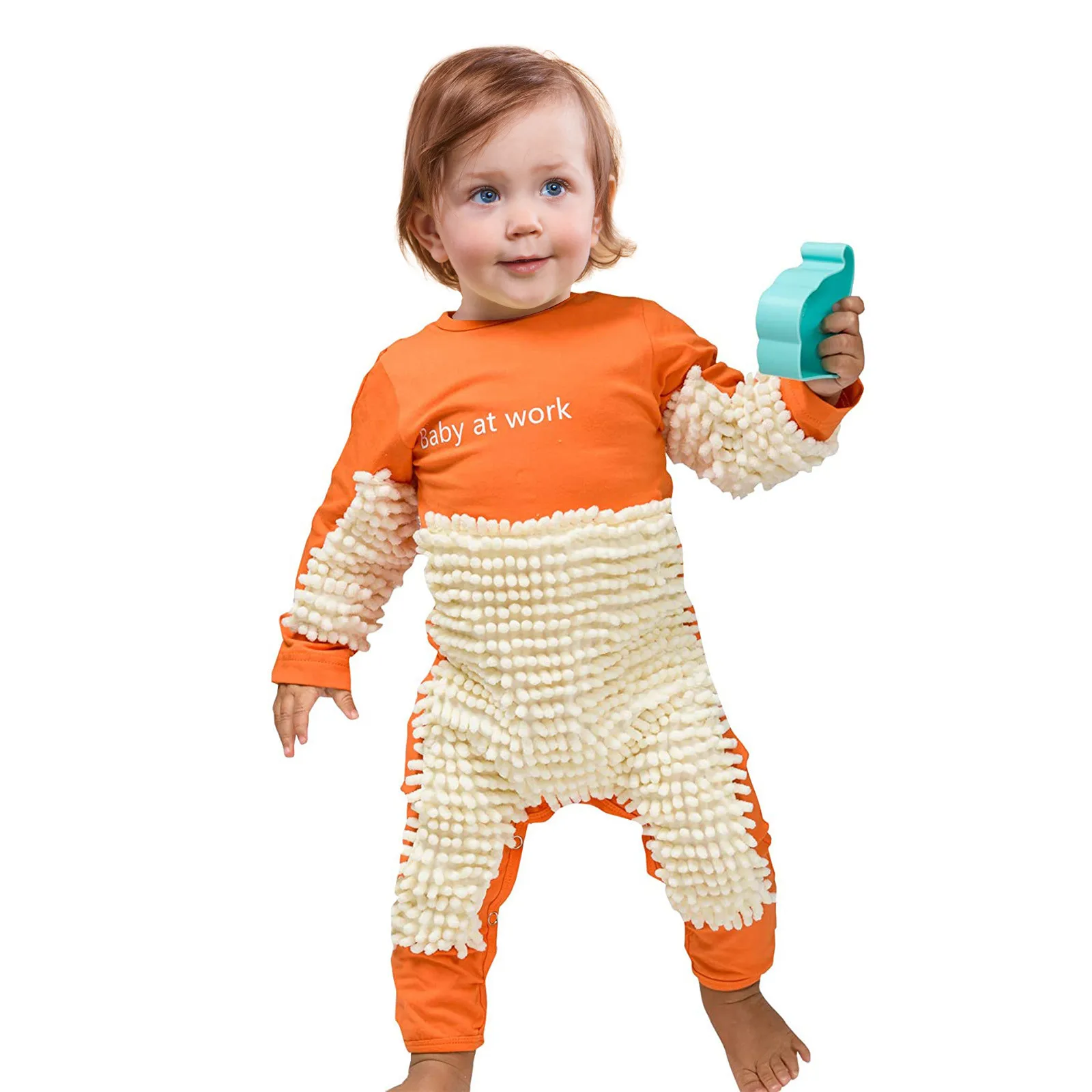 Baby-Mopping-Suit-Newborn-Infant-Baby-Girls-Boys-Crawling-Baby-Solid ...