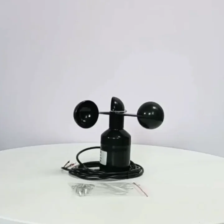 XS-WSS01 3 Cup RS485 Wind Speed Sensor ABS Anemometer Sensor For ...