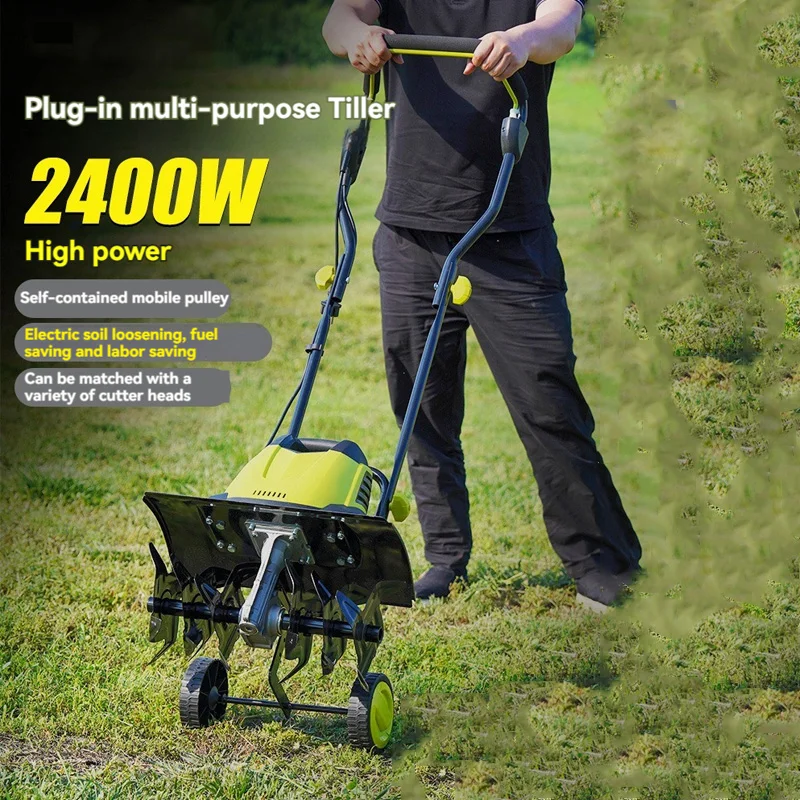 2400W-1500W-Electric-Small-Scale-Scarifier-Plow-Multifunctional-Garden ...
