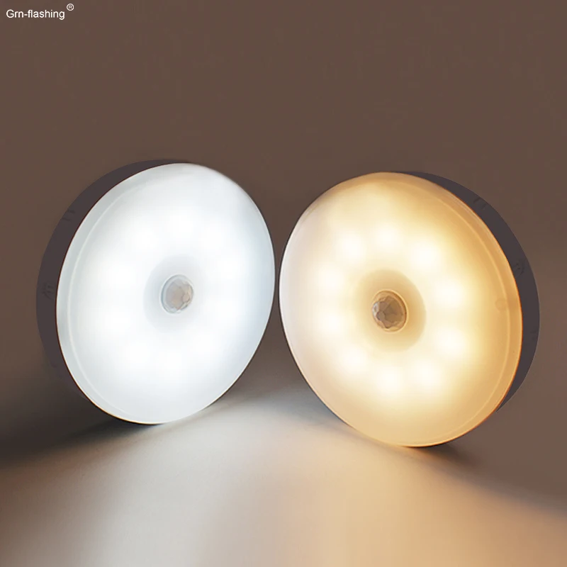 USB-Rechargeable-Pir-Motion-Sensor-Night-Light-Smart-Sensor-Light ...