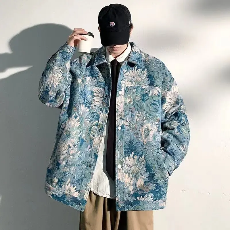 Print-Floral-Jackets-Men-Spring-Autumn-Bomber-Jacket-Windbreaker ...