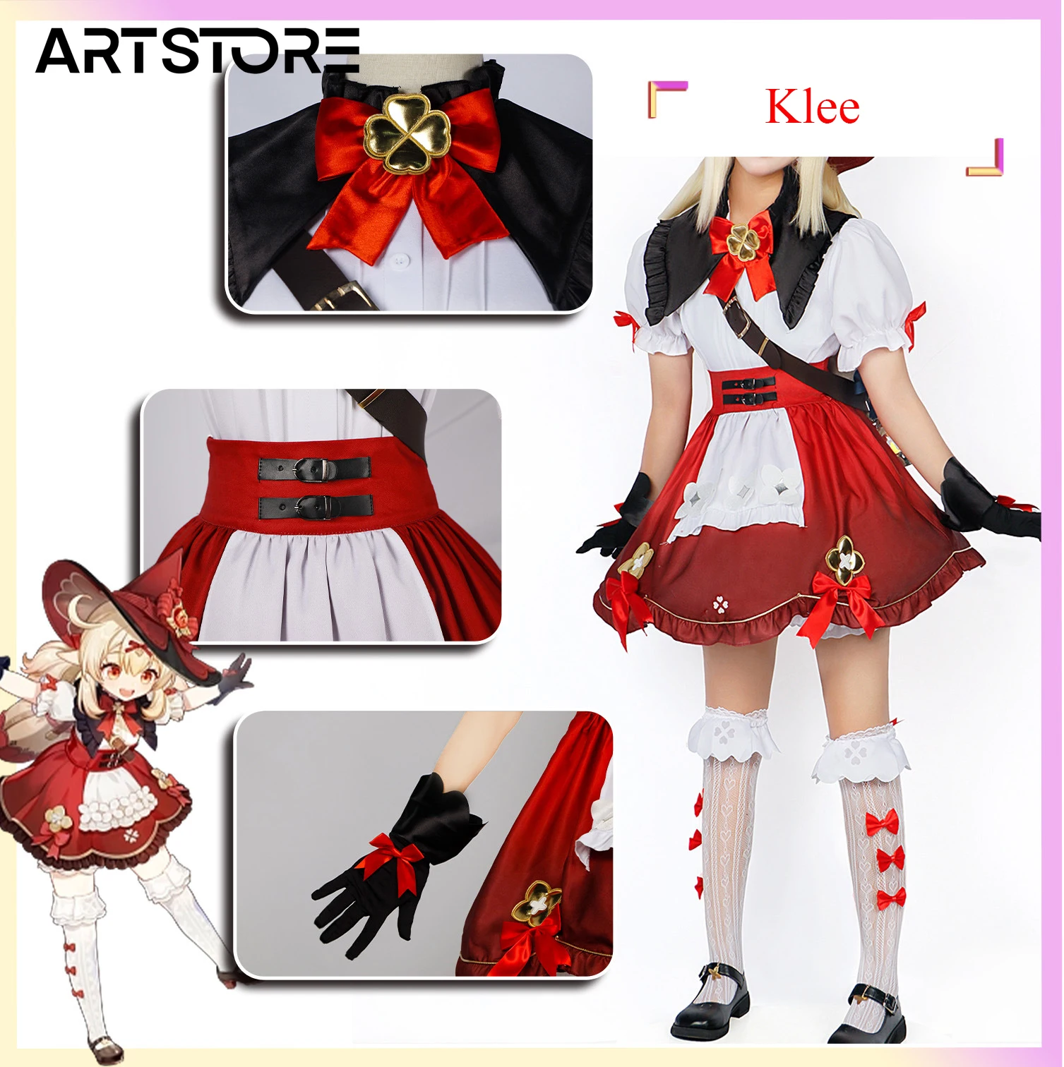 Klee-Blossoming-Starlight-Cosplay-Game-Genshinimpact-Costume ...
