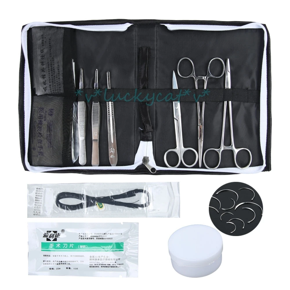 22-Pcs-set-New-Surgical-Students-Suture-Practice-Kit-with-Surgical ...