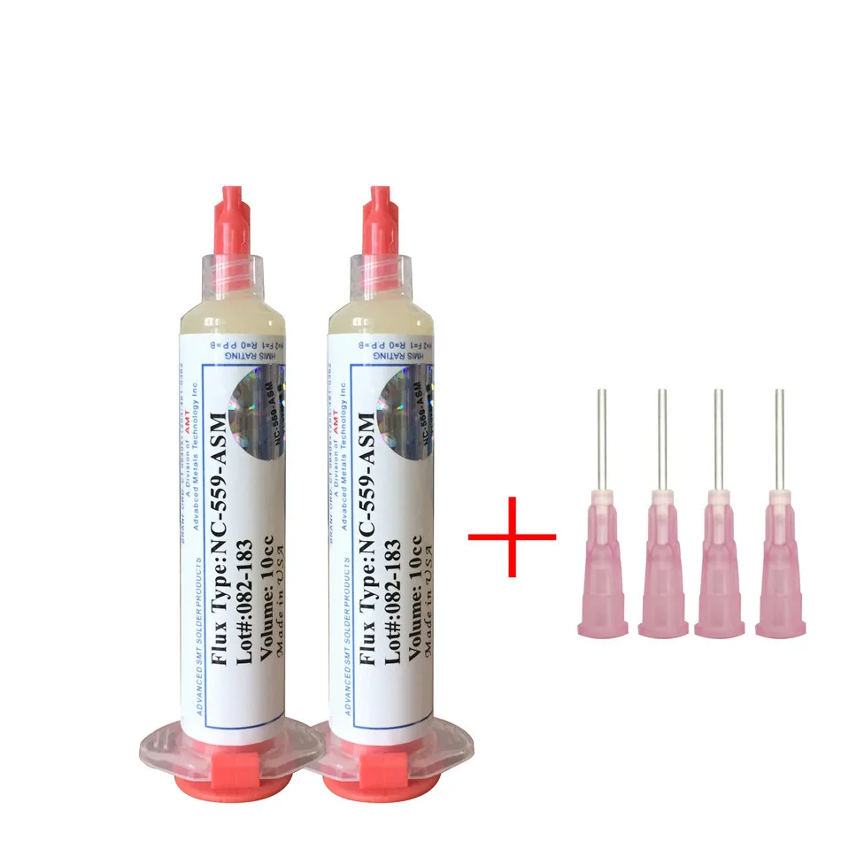 새로운 원래 flux NC 559 ASM BGA PCB No Clean 솔더 페이스트 용접 고급 오일 플럭스 그리스 10cc ...