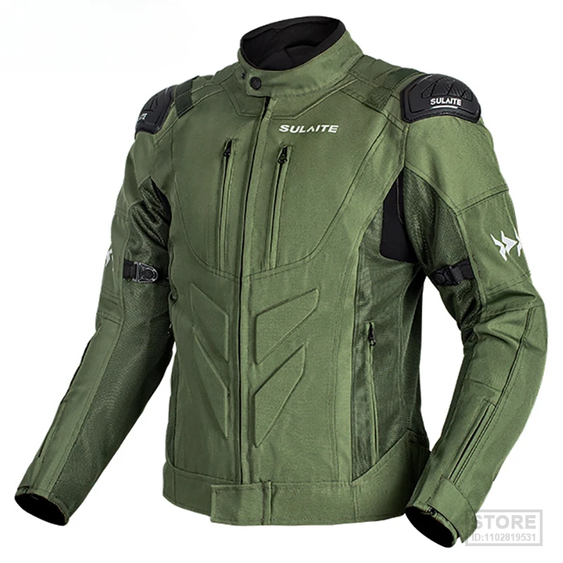 SULAITE-Motorcycle-Jacket-Summer-Breathable-Road-Racing-Clothing ...