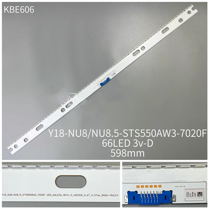 LED Backlight strip 66 lamp for QN55Q6FNAFXZX QN55Q6FNAFXZC ...