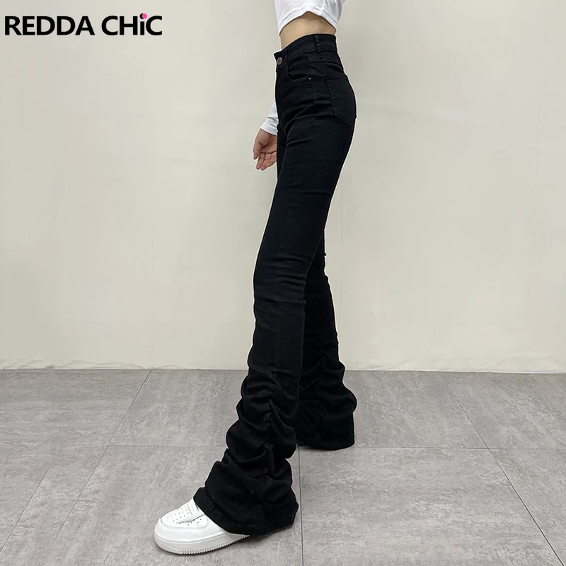 REDDACHiC-Rokku-Grayu-Women-Ruched-Pants-Y2k-Cyberpunk-Dark-Academia ...