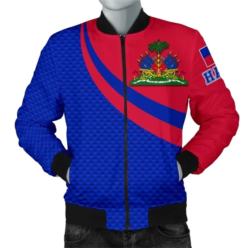3D-Printed-Haiti-Flag-Coat-Of-Arms-Men-Jacket-Negre-Marron-Women-Long ...