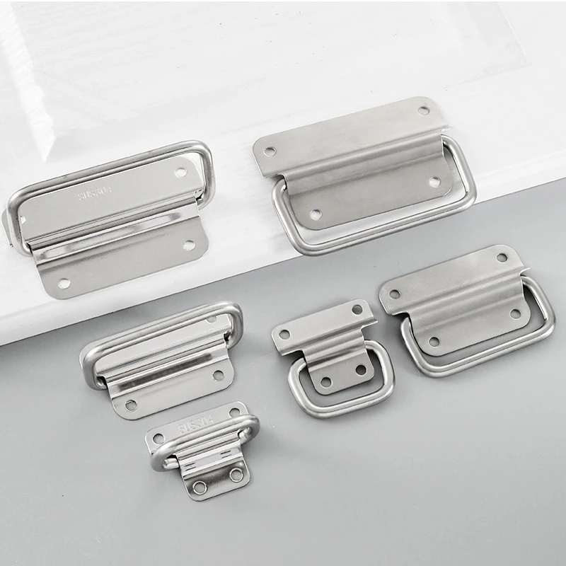 1Pc Cabinet Flight Case Solid Furniture Hardware Folding Handle For ...