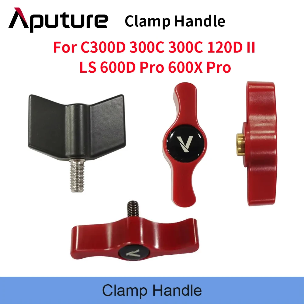 Aputure-Clamp-Handle-for-LS-C300d-II-600d-Pro-C120-II-C300x-Red-Tilt ...