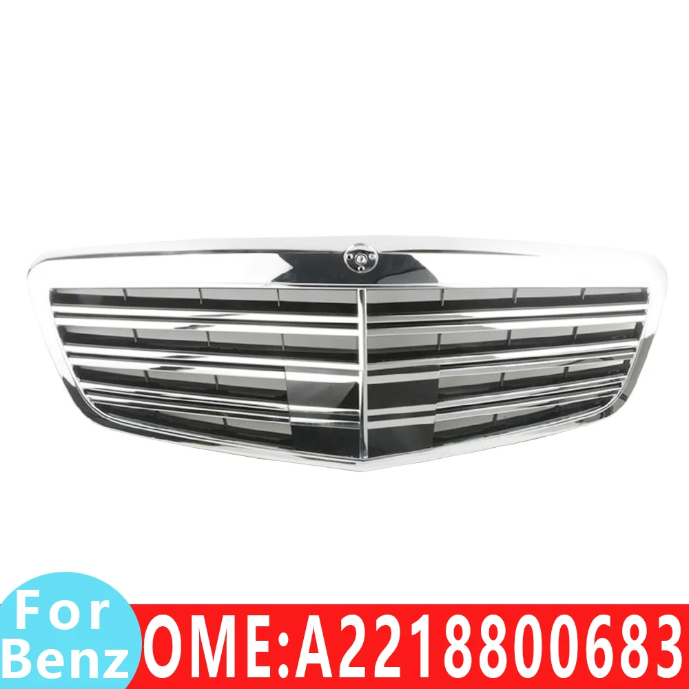 for-Mercedes-Benz-Radiator-grille-Middle-grid-base-grills-W221-S250-S63 ...
