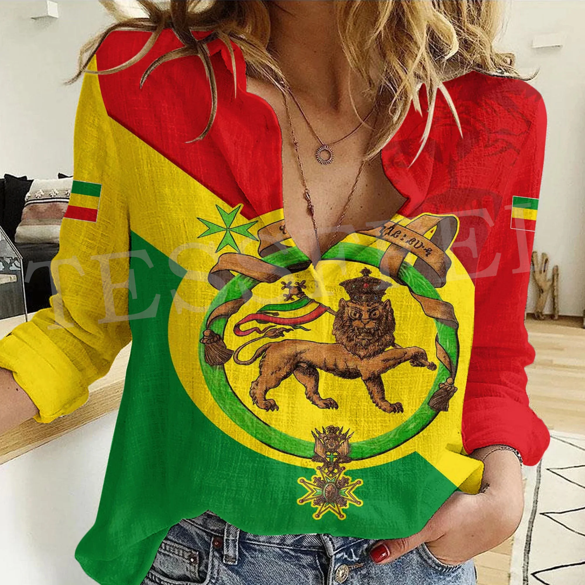 Rastafarian Flag Tattoo