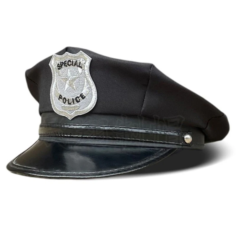 1Pc-Creative-Octagon-Police-Cap-Classic-Adults-Police-Hat-Military-Hat ...