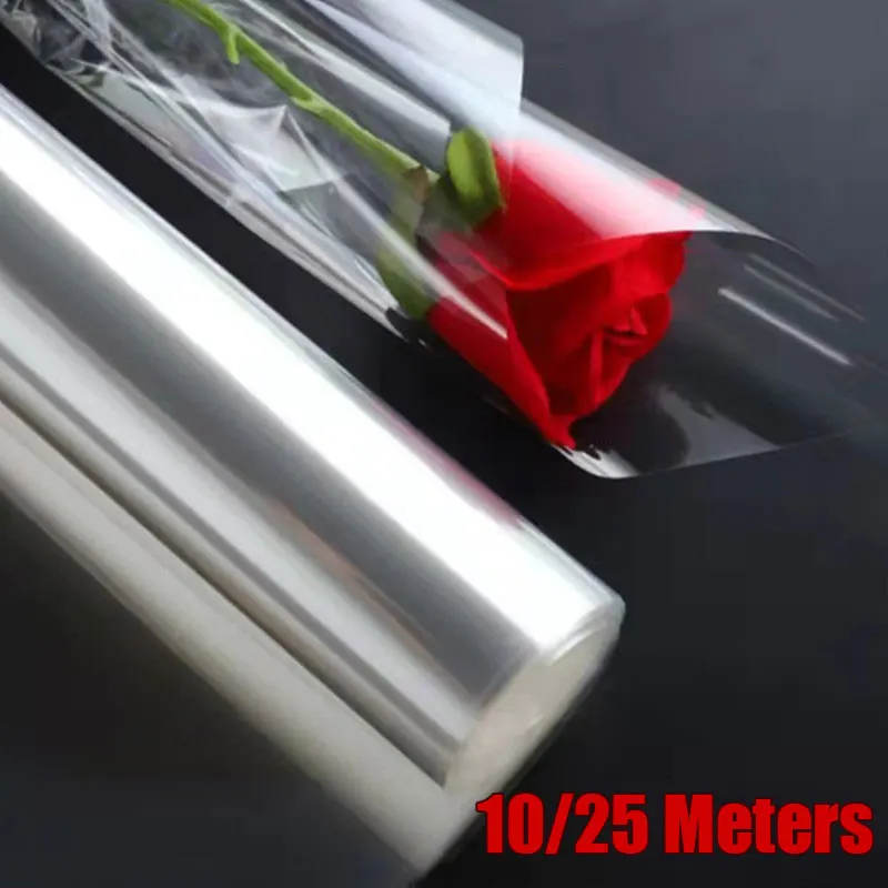 Clear-Cellophane-Wrap-Roll-For-Gift-Flower-Bouquet-Baskets-Wrapping ...