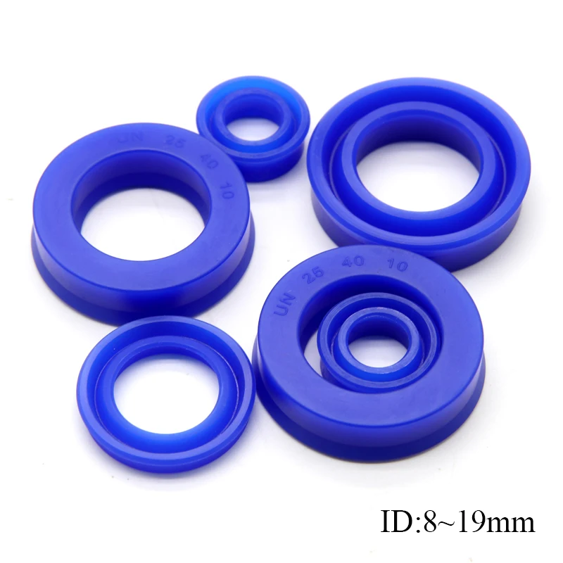 5Pcs-ID-8-19mm-UN-Radial-Shaft-Hydraulic-Seal-IDxODxTHK-Polyurethane ...