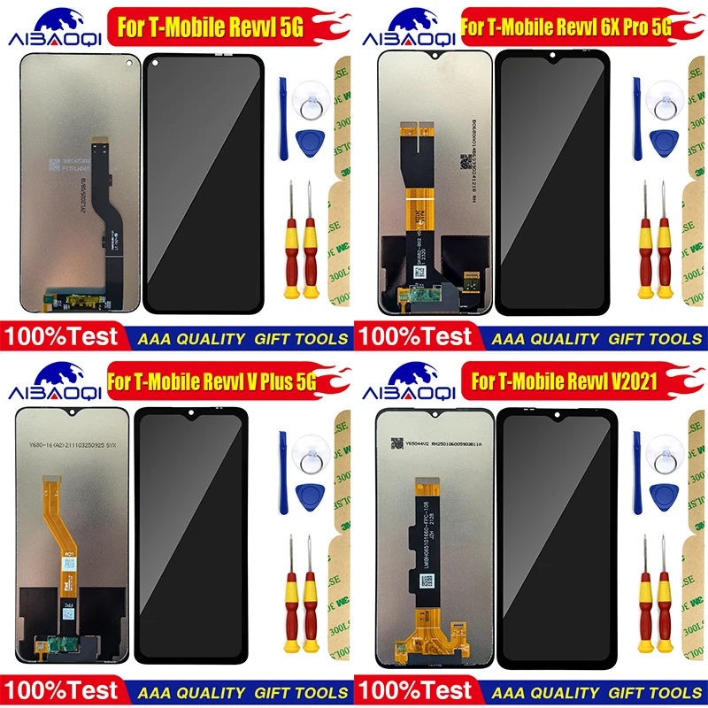 Touch Screen LCD Display For T-Mobile Revvl 5G Revvl 6 Pro 5G Revvl 6X ...