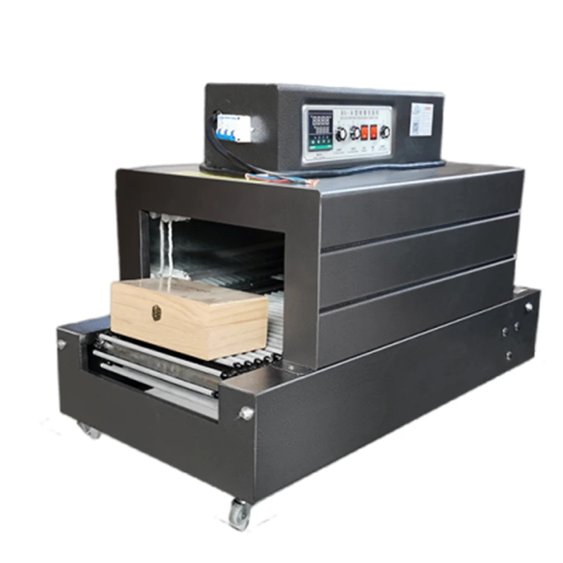 Jet heat shrink film packaging machine chain heat shrink machine ...