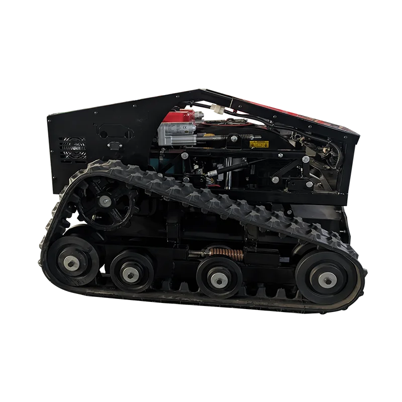 Controle-Remoto-Lawn-Mower-Crawler-All-Terrain-Slope-Mowing-Machine ...