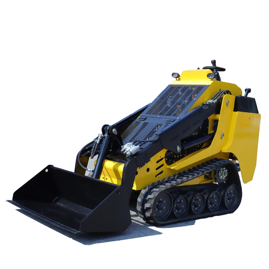 Hightop-whole-sale-Mini-Skit-Steer-Loader-Snow-Plow-Skid-Steer-Loader ...