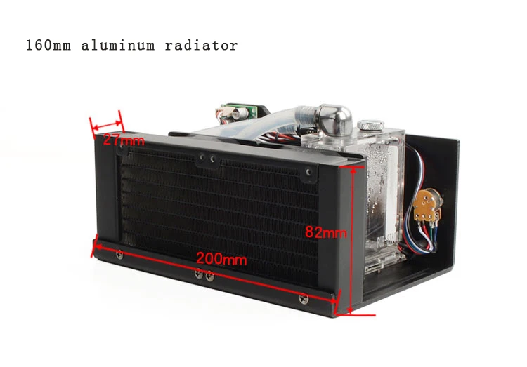 FREEZEMOD Notebook Water Cooler Kit Speed-adjustable Liquid Cooling ...
