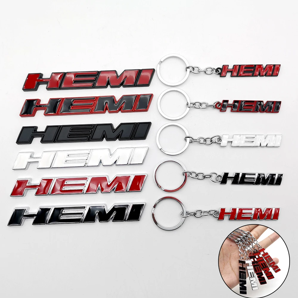 HEMI-Car-Racing-Keychain-Keyring-Key-Chain-Ring-Holder-For-Honda-Racing ...
