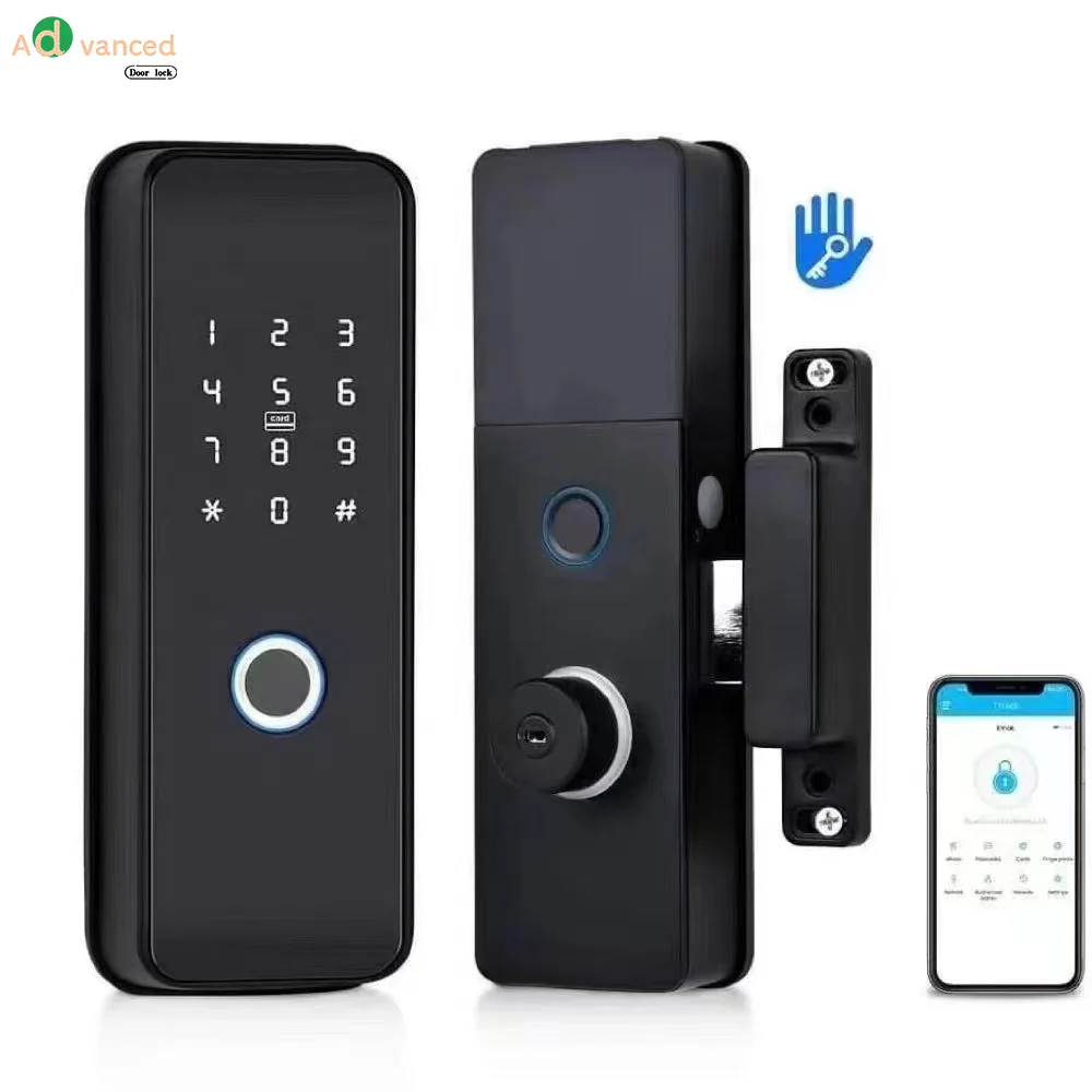 Double-sides-fingerprint-key-Smart-deadbolt-Waterproof-TTlock-app ...