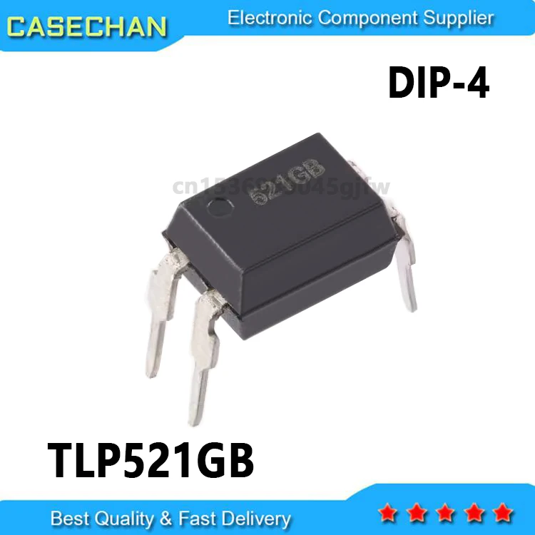 10PCS New and Original DIP-4 TLP521 TLP521-1 TLP521-1GB TLP521GB ...