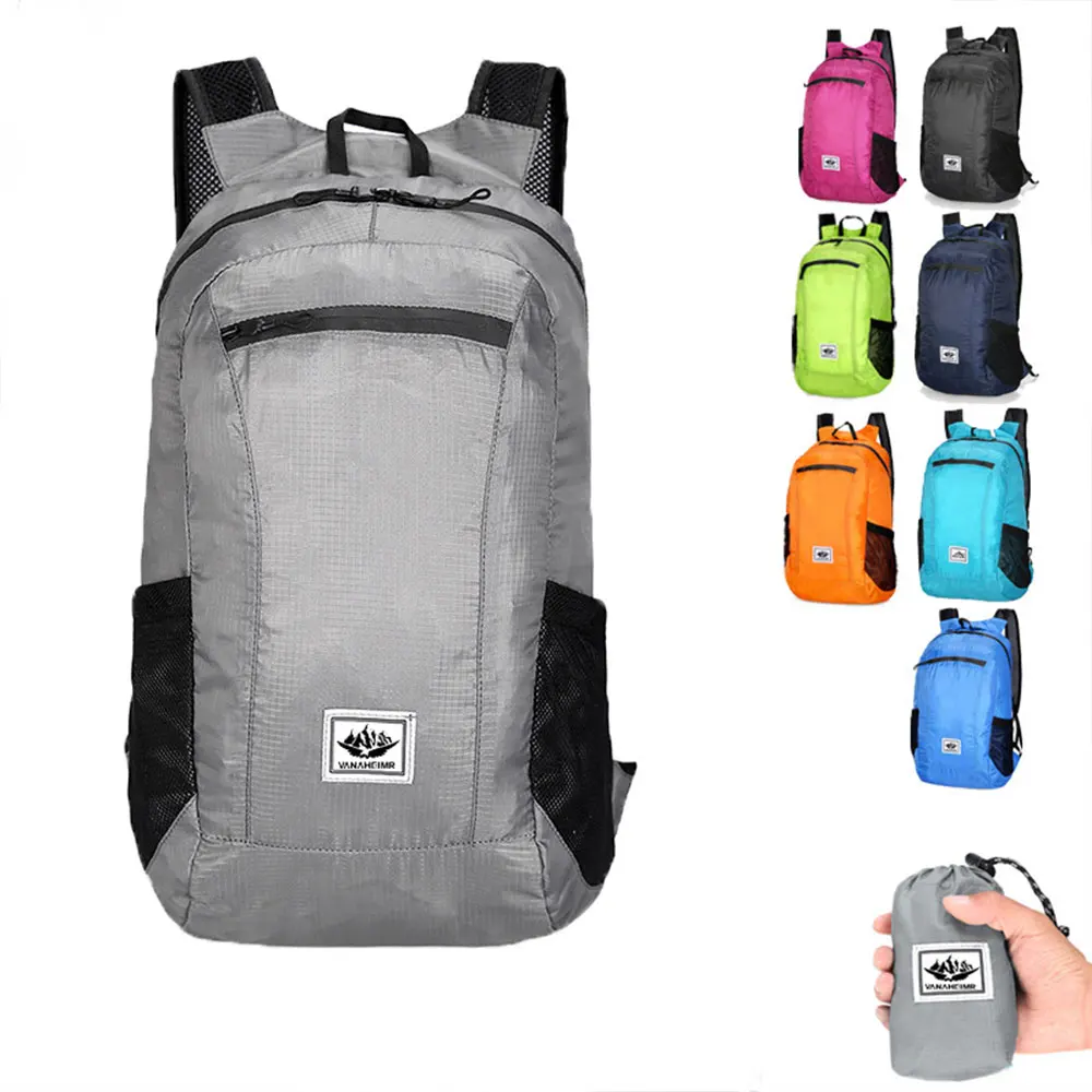 Large Capacity Lightweight Foldable Storage Waterproof Backpack ...