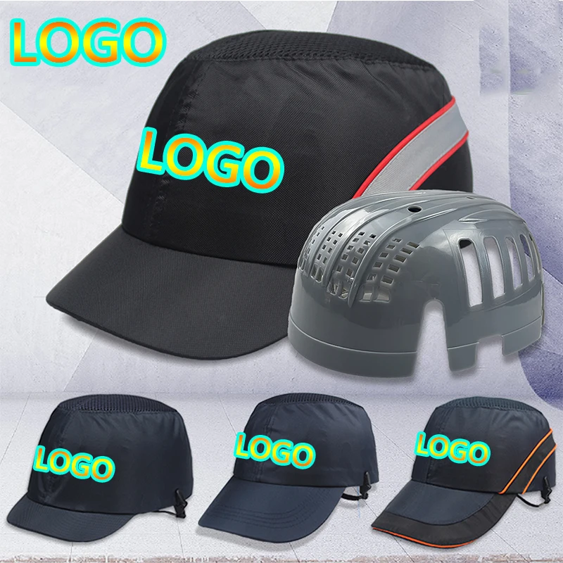 Custom Logo Work Safety Bump Cap Hard Inner Shell Protective Helmet ...