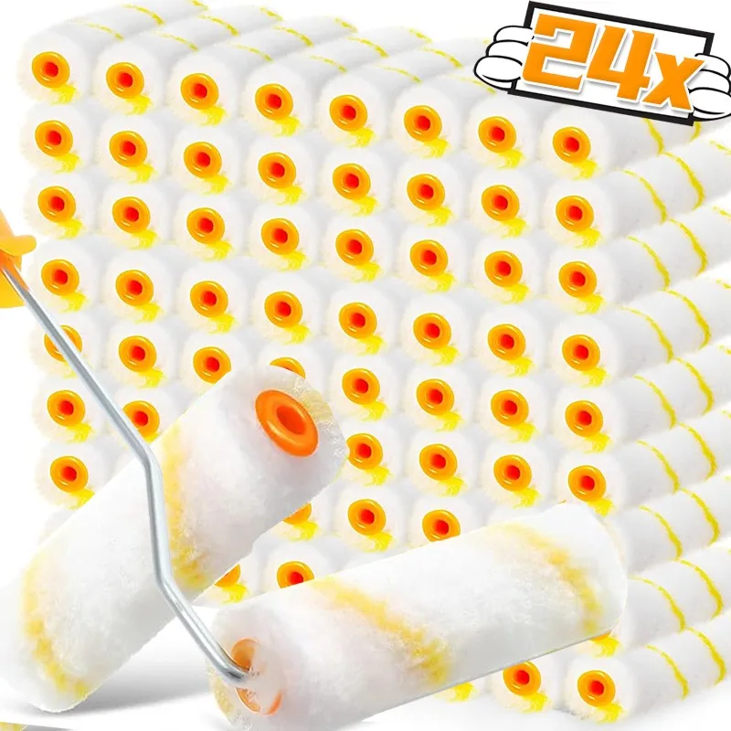 Paint Roller Kit Paint Rollers Thumb Roller Core Wall Paint Roller ...