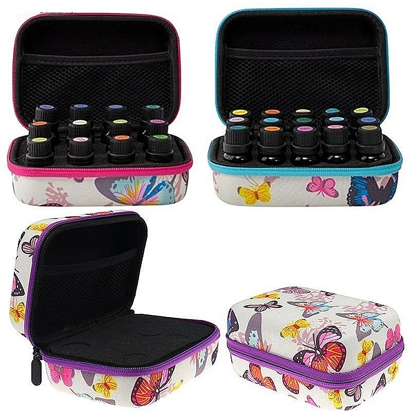 Storage Bag Holder for DoTERRA 12slots 5ml/10ml/15ml Essential Oil Case ...