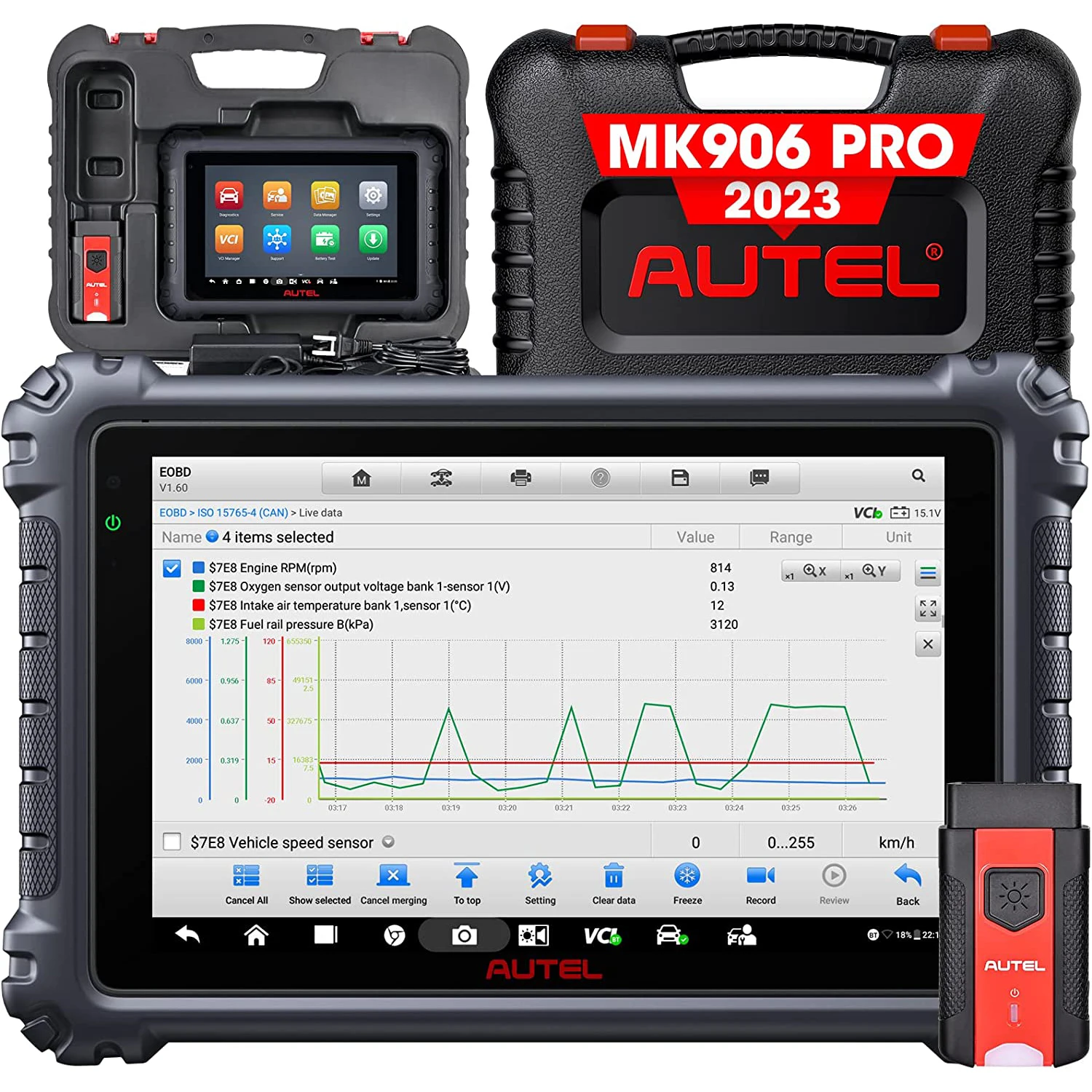 Newest Autel Maxicom Mk906pro Diagnostic Tool, Mk906 Pro Obd2 Auto Car ...