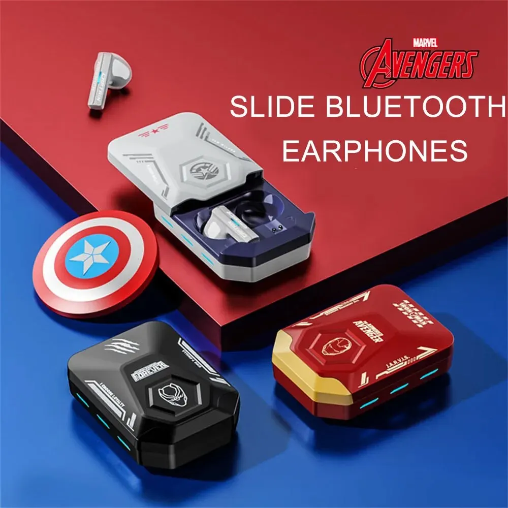 Disney-Marvel-Earbuds-Metal-Gaming-Wireless-Headphones-Bluetooth ...
