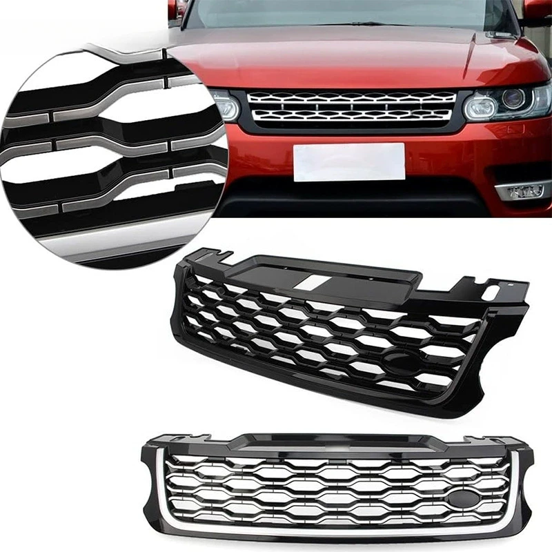 For Car Front Grille Upper Radiator Exterior Grills Mesh Grid Front ...