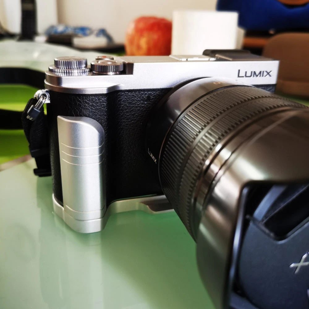 L-plate Bracket Metal Quick Release Plate Grip 1/4 Screw Mount For Panasonic Lumix Gx9 Gx7iii ...