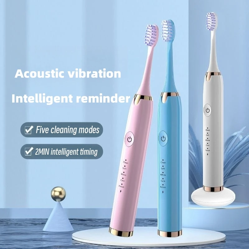 Electric-Toothbrush-Ultrasonic-Automatic-vibrator-Whitening-IPX7 ...