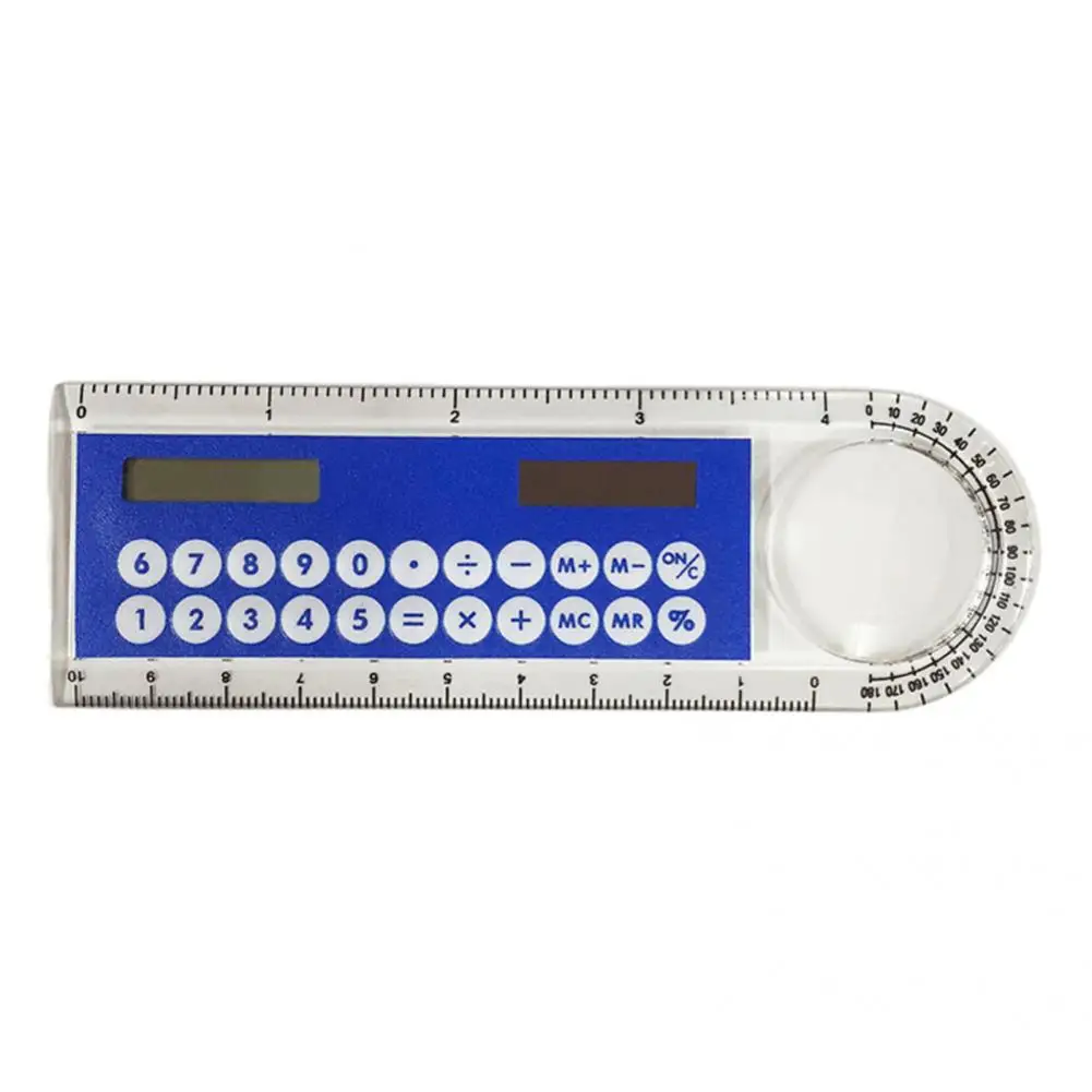 Adorable Excellent 3 In 1 10cm Length Solar Ruler Calculator Mini Solar ...