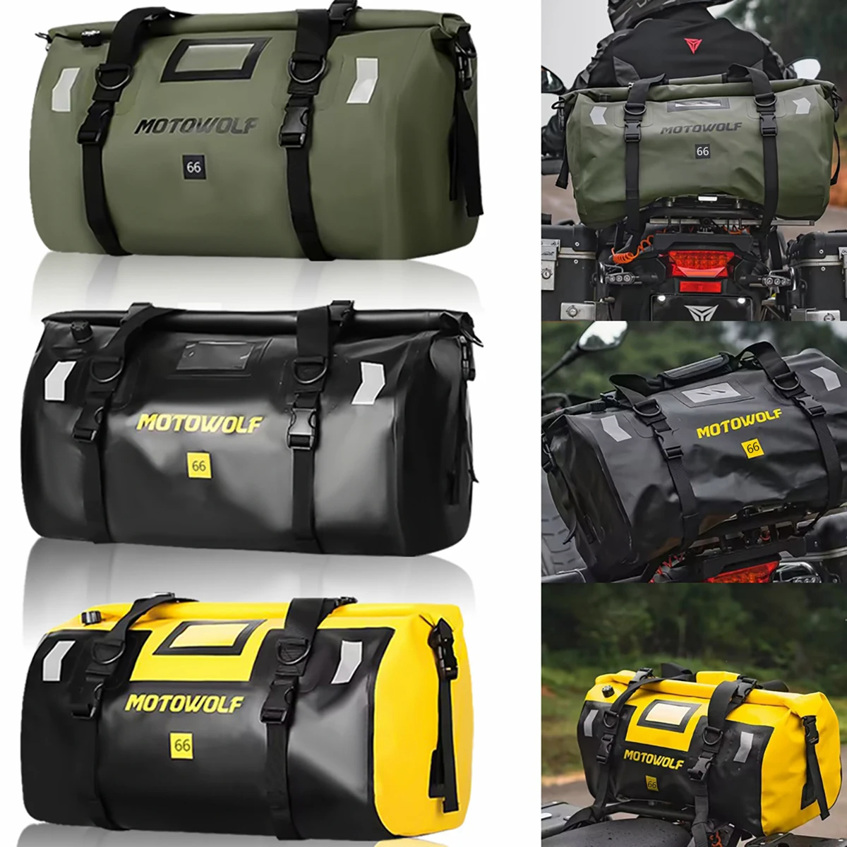 Motorcycle-Waterproof-Tail-Bag-Travel-Outdoor-Dry-Luggage-Roll-Pack-Bag ...