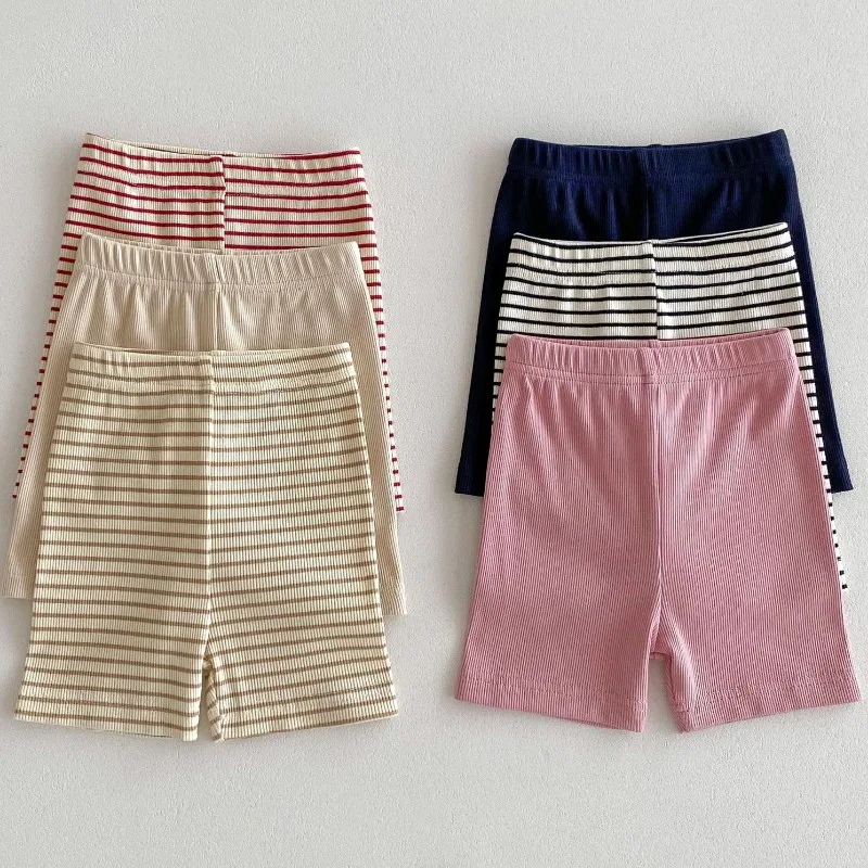 2024-Summer-Newborn-Baby-Solid-Shorts-Girl-Infant-Ribbed-Skinny-Short ...