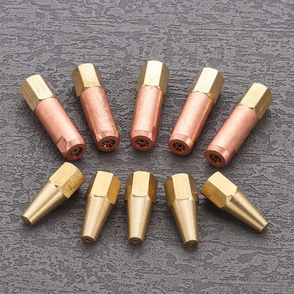 5pcs-H01-2-Gas-Brazing-Torch-Nozzle-Pure-Copper-Oxygen-Propane ...