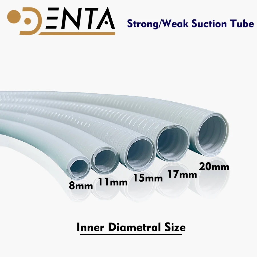 10-5M-Roll-Dental-Strong-Weak-Suction-Tube-Silicone-Tubing-Hose-Pipe-Dentist-Unit-Chair ...