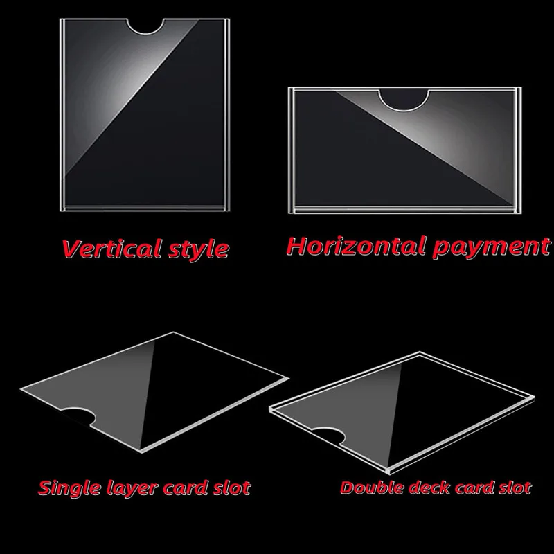 Double-Layer-Horizontal-Vertical-Acrylic-Card-Slot-Billboard-Display-Box-Processing-Custom ...