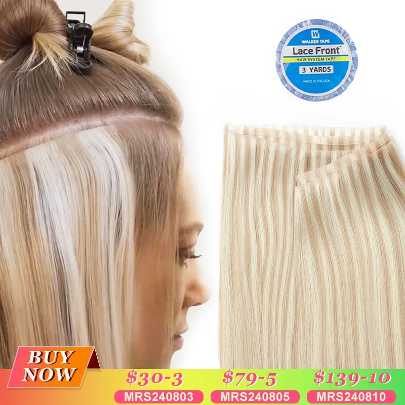Bundles-de-bande-invisible-de-trame-plate-longue-extension-de-cheveux ...