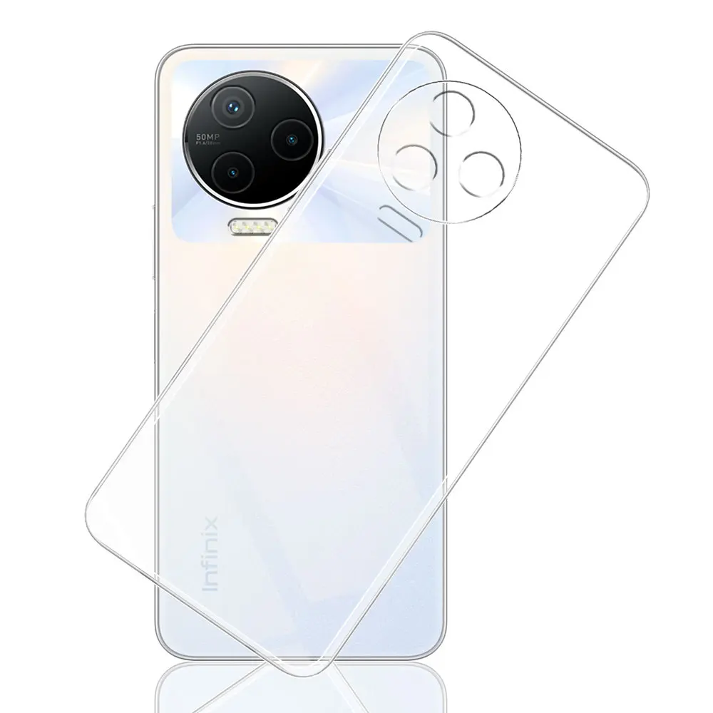 Funda-transparente-de-silicona-para-Infinix-Note-12-2023-carcasa-suave ...