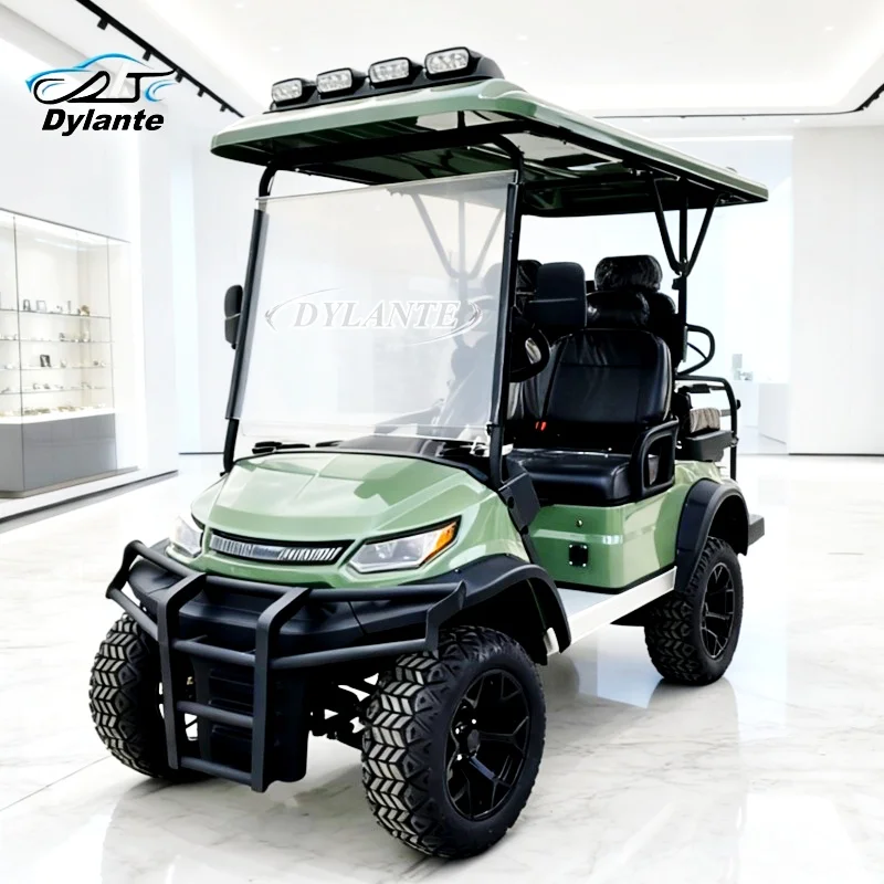 High-Performance 60V Low-Speed Electric Golf Cart Equipped With A ...