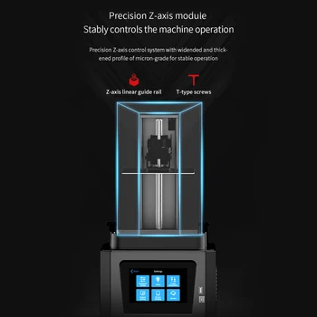 Creality-HALOT-ONE PRO resina fotocurante, impressora LCD 3D, fonte de ...