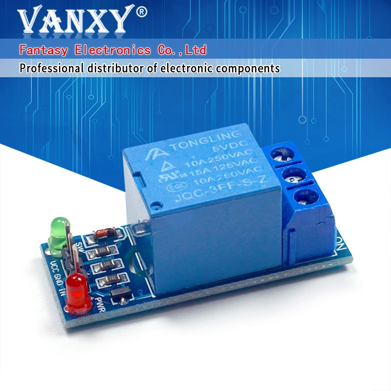 5pcs-1-Channel-5V-Relay-Module-high-low-level-for-SCM-Household ...