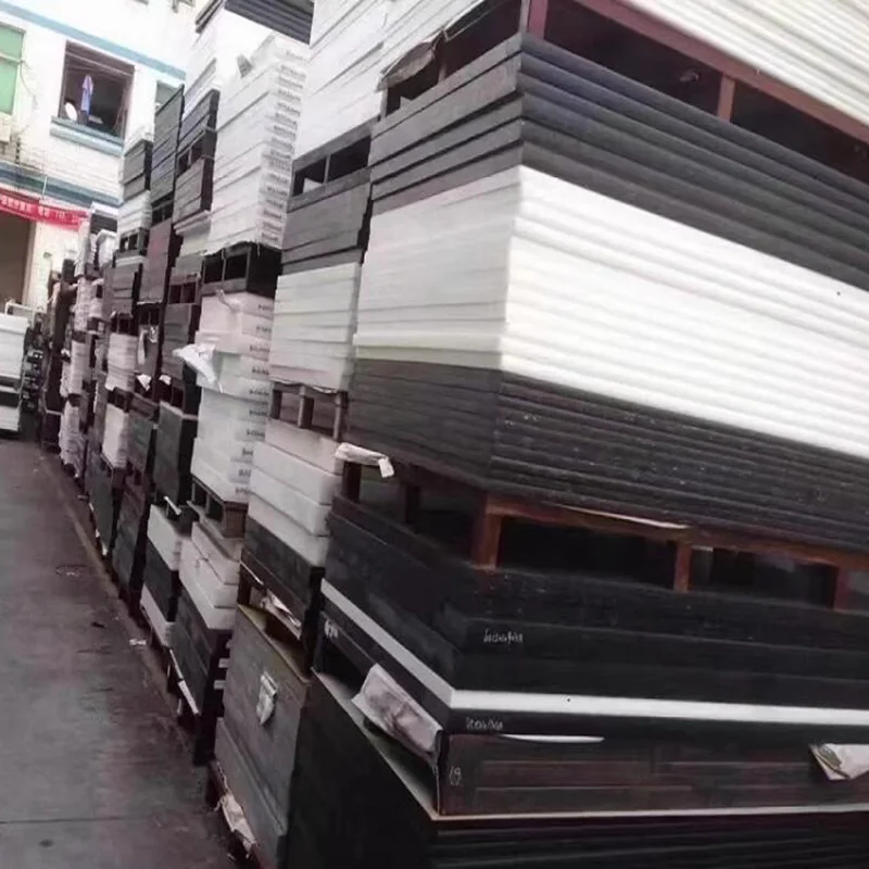 Plastic Sheet Plate HDPE Flat Black White Engineering - AliExpress 1420