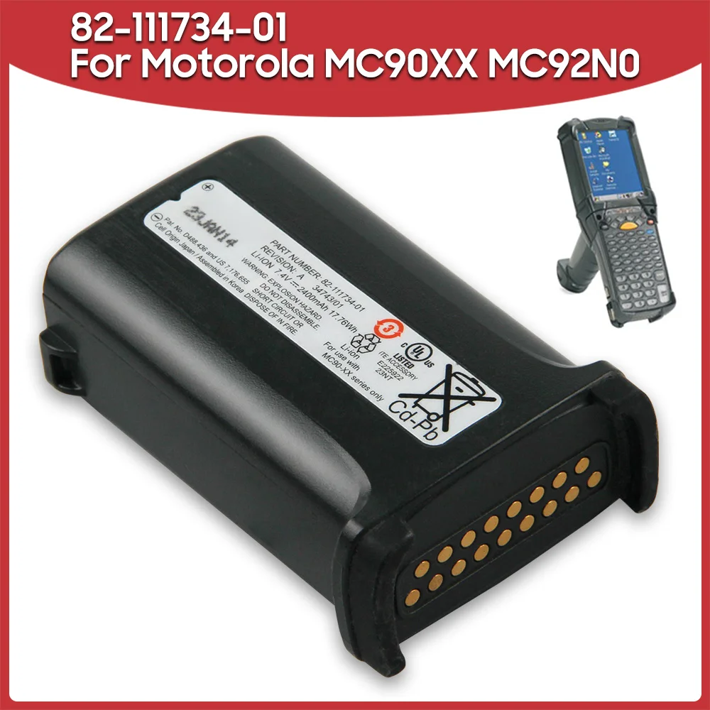 Original-Replacement-Battery-2400mAh-82-111734-01-For-Motorola-MC90XX ...