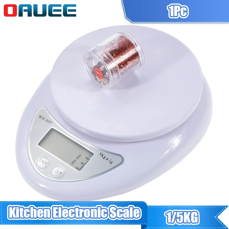 1kg 5kg Mini Kitchen Electronic Scale Home LCD Electronic Scales ...